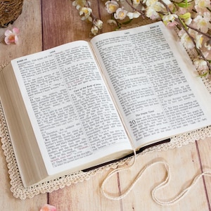 Lace Bible Cover Crochet Pattern: Customizable Book Sleeve (digital PDF ...