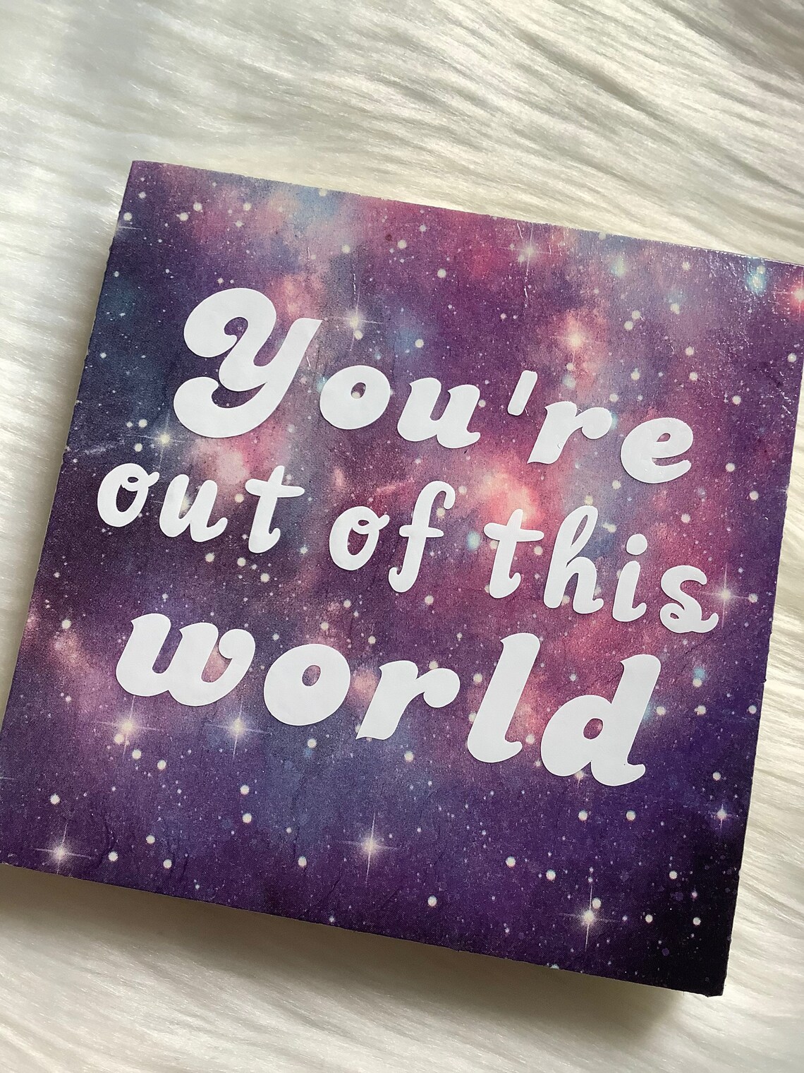 Youre Out of This World Plaques Galaxy Celestial Decor - Etsy
