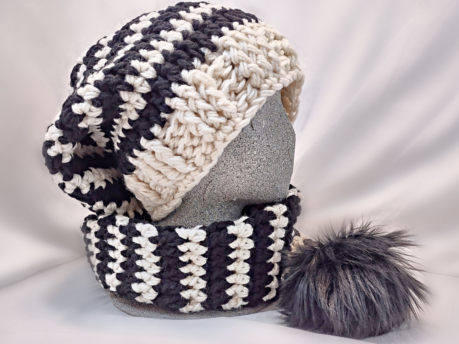 CROCHET PATTERN Nikolai Stocking Cap Super Chunky Extra Long - Etsy