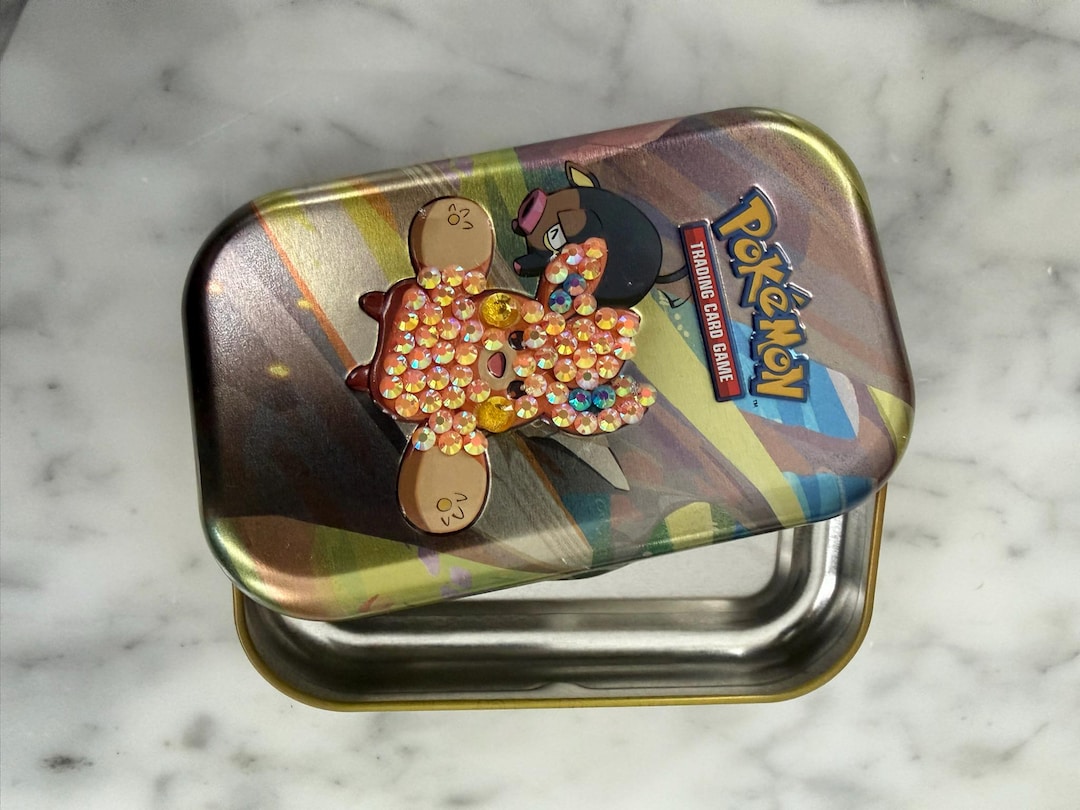 Pokemon Bedazzled Card Holders - Etsy