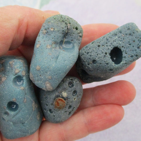 Blue Slag Glass - Etsy