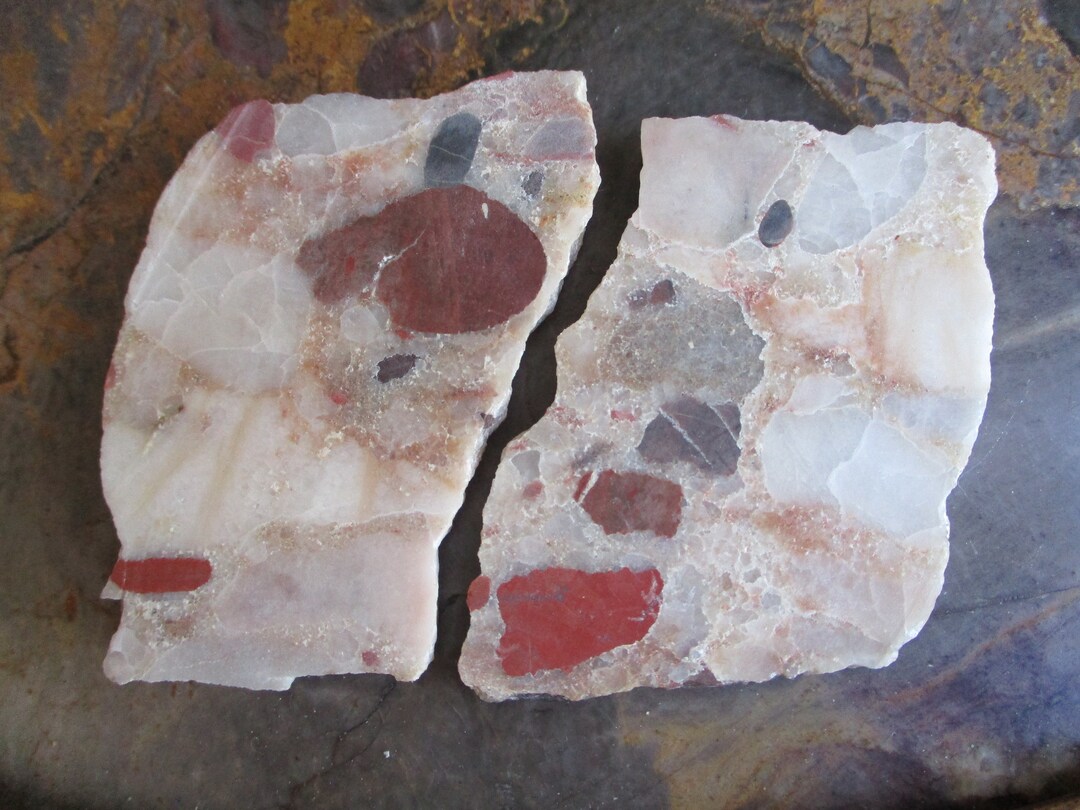 Michigan Puddingstone Rock Slabs - Etsy