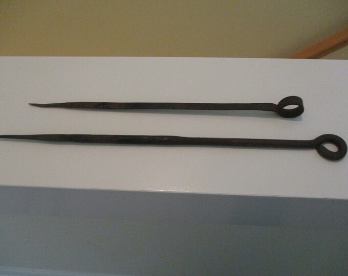 Antique Wrought Iron Spikes Blacksmith Made Punches - Etsy