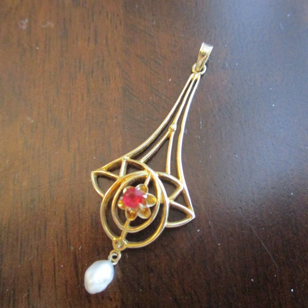 Antique Lavalier - Etsy