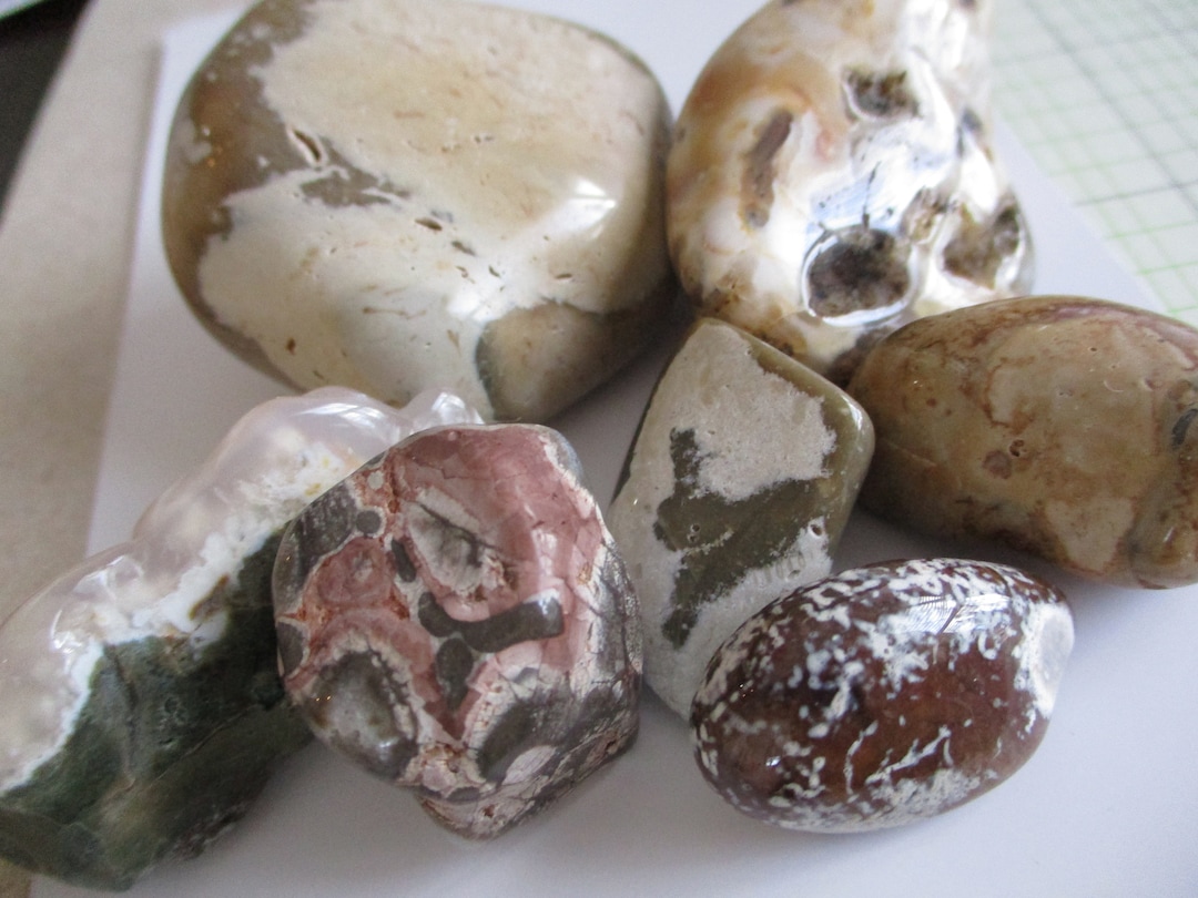 Orbed and Spotted Stones, Fabulous Patterns on Polished Lake Superior ...