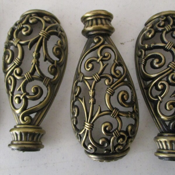 Drapery Rod Finials - Etsy