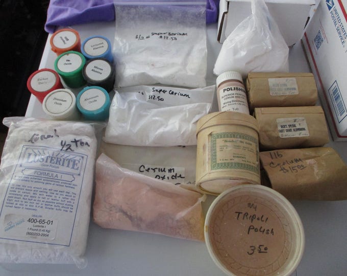 Rock Polishing Assortment Lapidary Supplies - Etsy