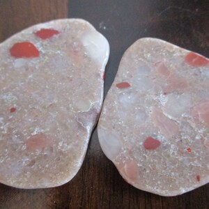 Two Michigan Puddingstone Rock Slabs - Etsy
