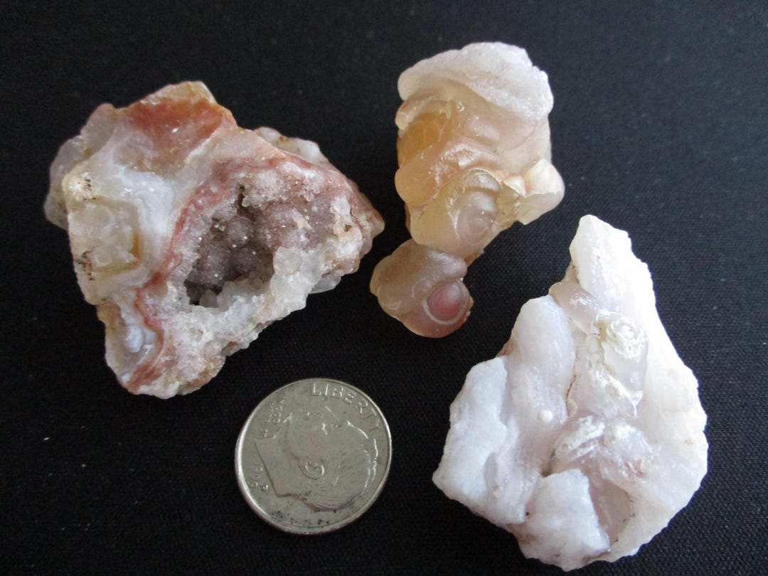 Botryoidal Crystallized Fire Agate Rough - Etsy