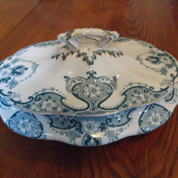 Transferware Dish - Etsy