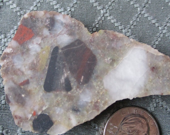 Raw Michigan Pudding Stone Slab - Etsy