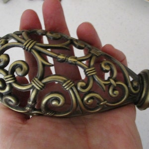 Vintage Filigree Drapery Rod Finials, Set of Four - Etsy