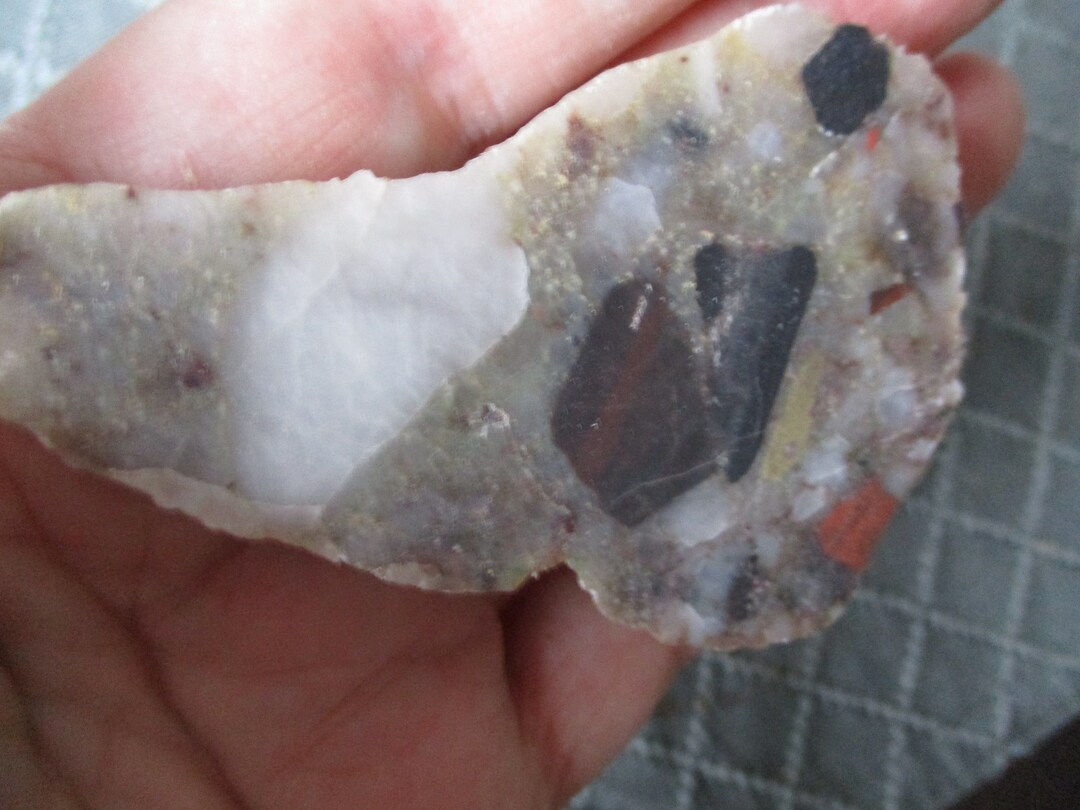 Raw Michigan Pudding Stone Rock Slab Cabbing Rough - Etsy