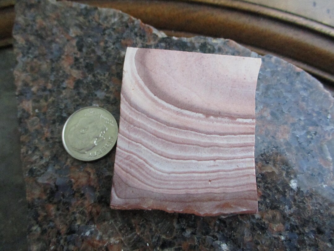 Wonderstone Rock Slab Block, Striped Cabbing Material - Etsy