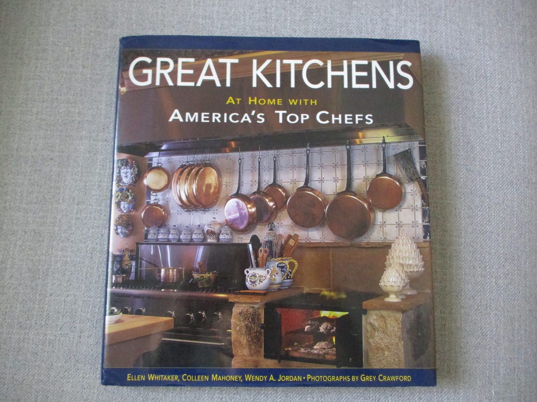 Great Kitchens Book, American Chefs - Etsy