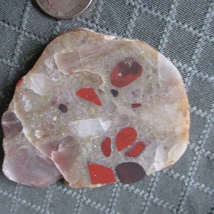 Raw Michigan Pudding Stone Rock Slab Cabbing Rough - Etsy