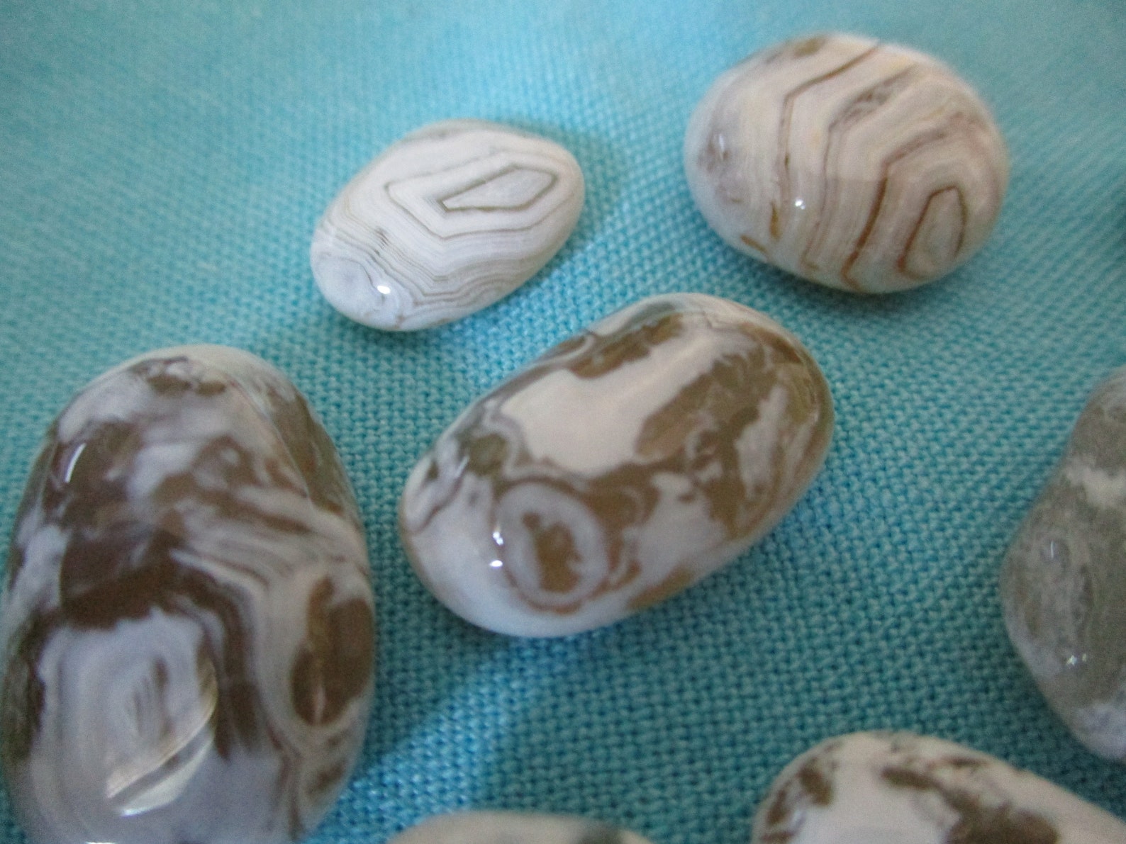 Polished Agates With Premium Psychedelic Designs Jewelry - Etsy