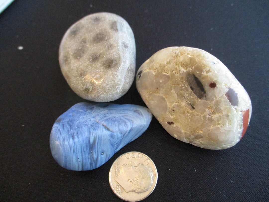 Polished Michigan Stones Mix - Etsy