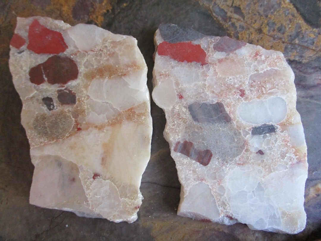 Michigan Puddingstone Rock Slabs - Etsy