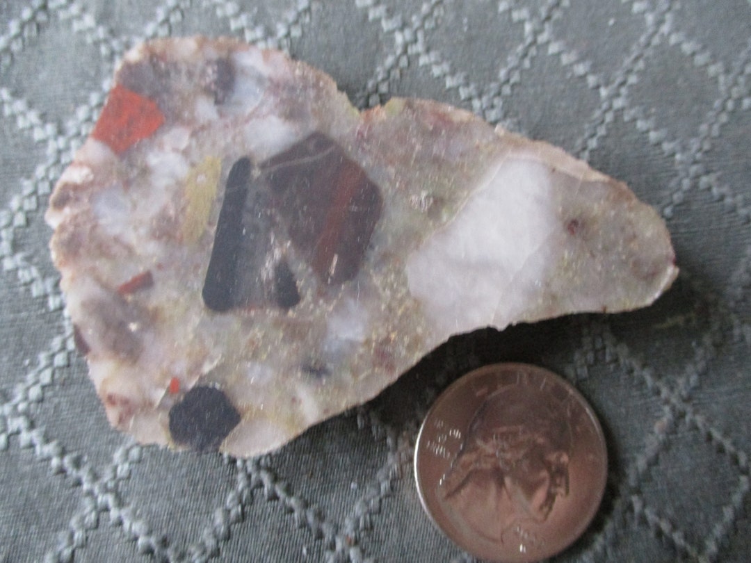 Raw Michigan Pudding Stone Rock Slab - Etsy