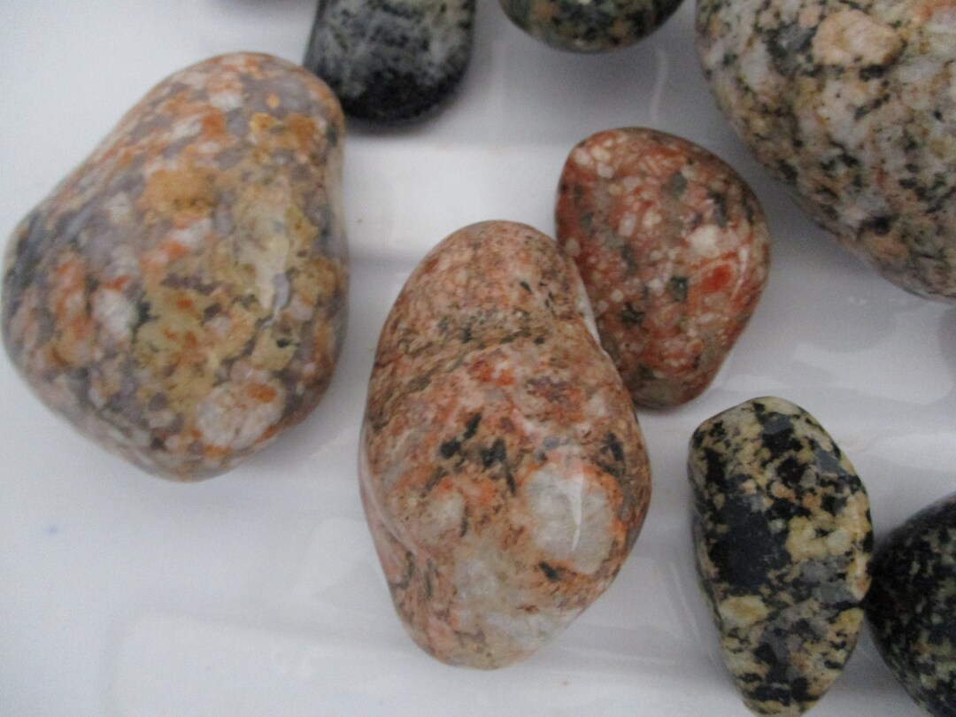 Speckled Lake Michigan unpolishedrocks With Puddingstone - Etsy