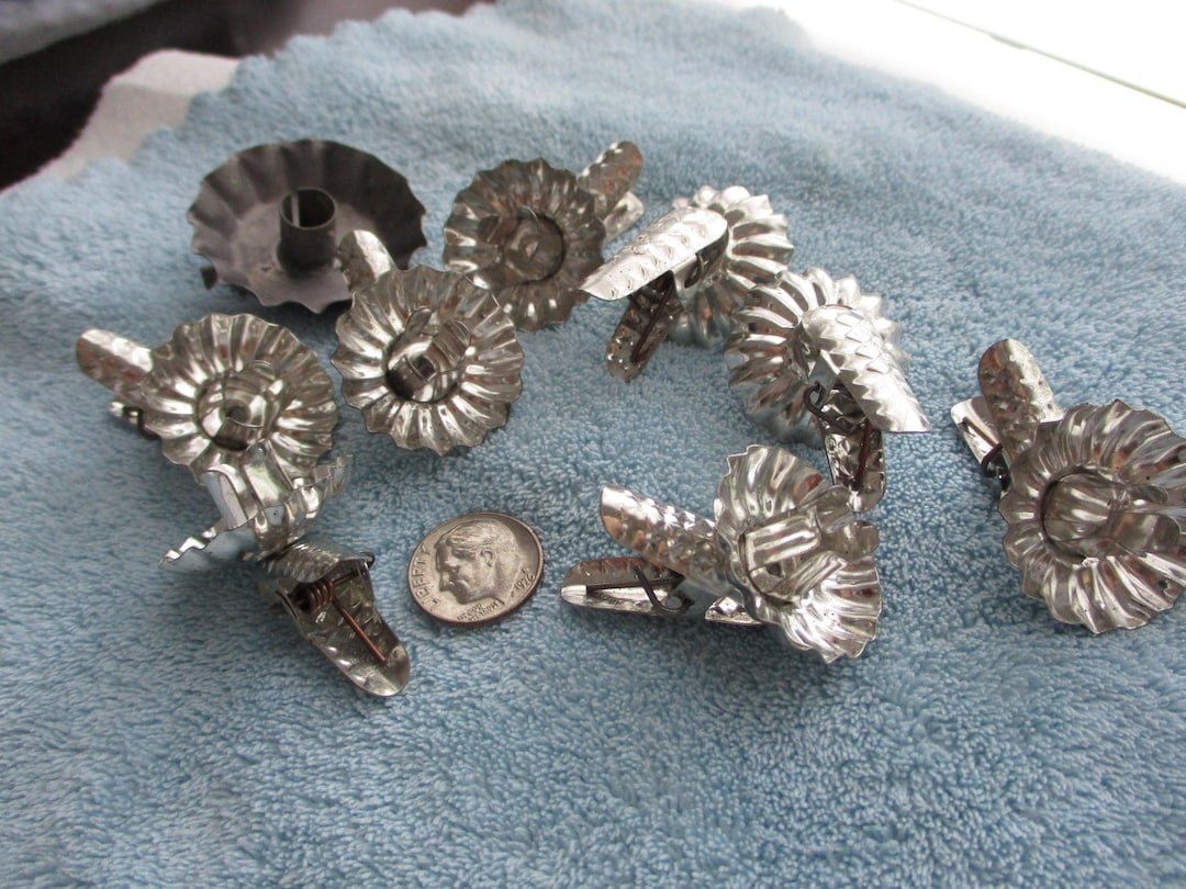 Vintage Christmas Tree Candle Clips - Etsy