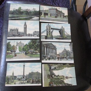 Antique London Lithograph Postcards - Etsy