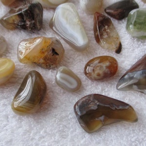 Doublets and Layered Polished Stones, Jewelry Making Supplies, Natural ...