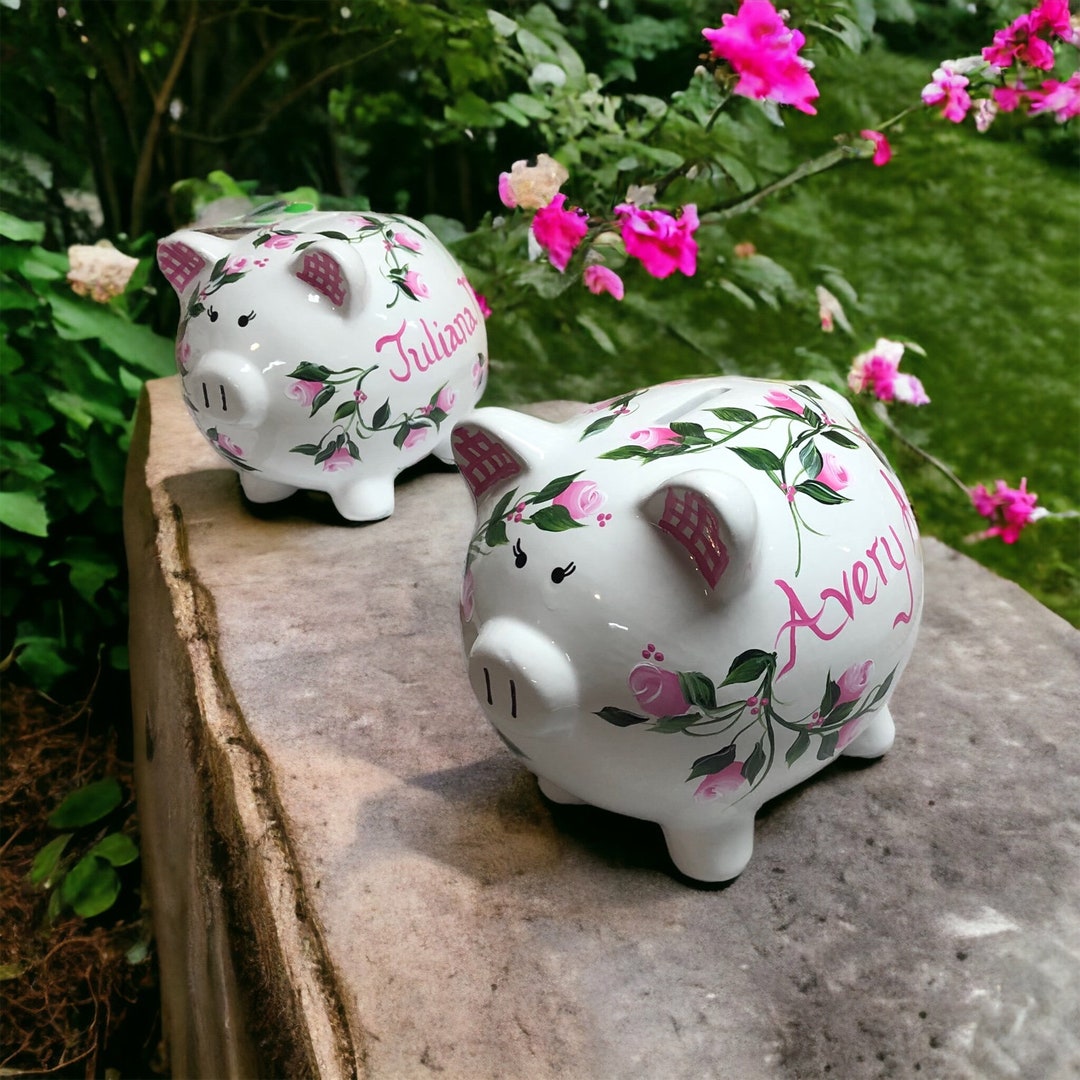 Personalized Bank Custom Piggy Bank New Baby Gift Baby - Etsy