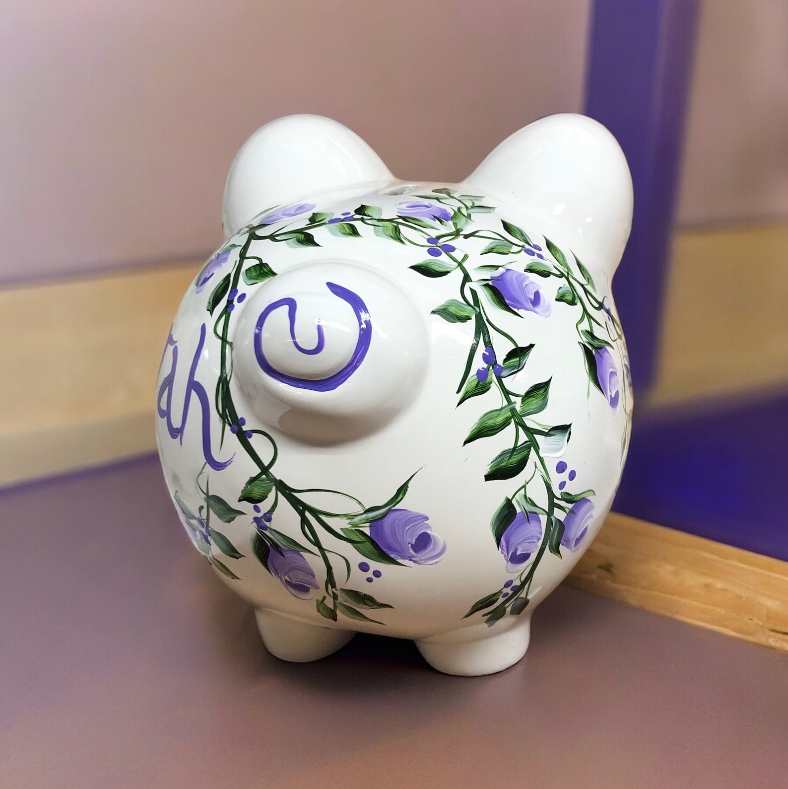 Personalized Bank, Custom Piggy Bank, New Baby Gift, Baby Shower Gift ...