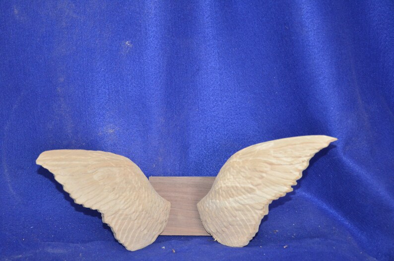 Angel Wing Carving Wall Art Decoration Cross - Etsy