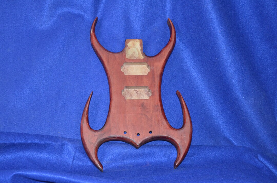 Radical Custom Guitar in a Heavy Metal Design - Etsy