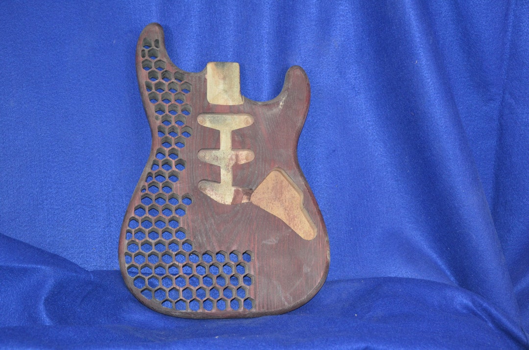 Custom Strat SSS With Hexagonal Routes for Weight Reduction and Style ...