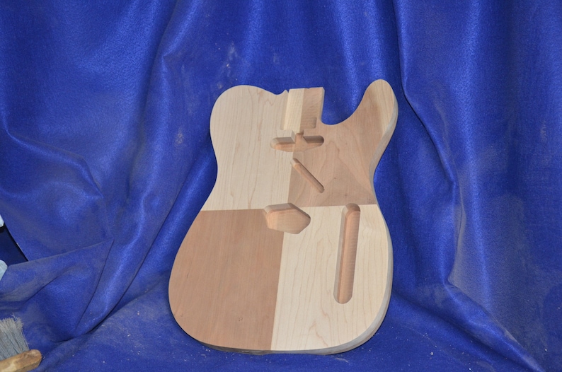 Telecaster Style Guitar Body With a 4 Color Top. - Etsy