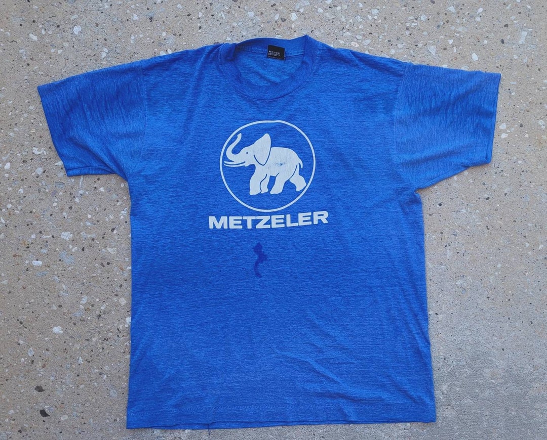Vintage Graphic T-shirt, Metzeler Tee, Motorcycle Tee, Made in USA ...