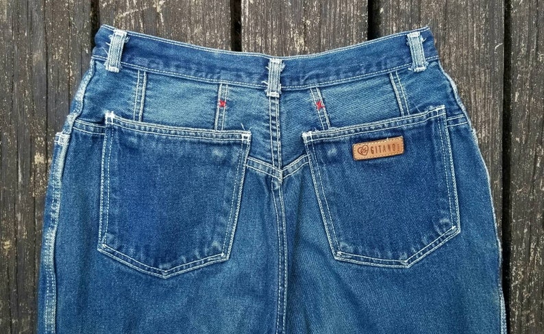 1980's Gitano Jeans, High Waisted Jeans, P.S. Gitano Denim, Size 14 - Etsy