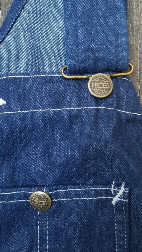 1970's Coveralls, Roebuck's Overalls, Workwear, Gardening, Utility, Men ...