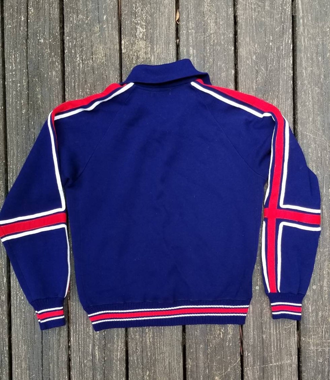 1970's Track Jacket Knit Jacket Vintage Leisure Jacket - Etsy