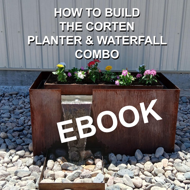 Corten Waterfall - Etsy