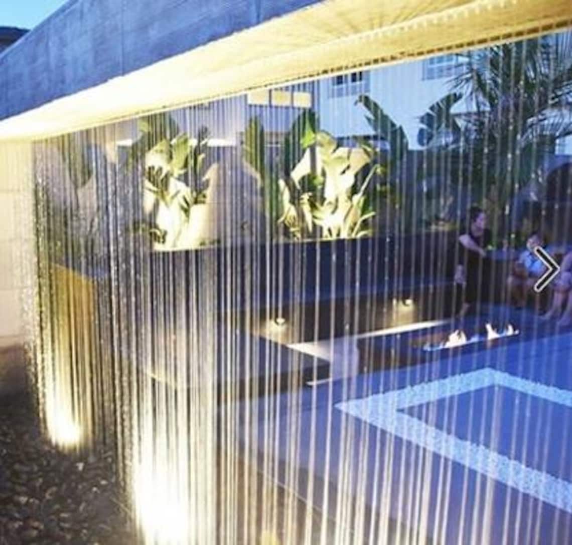How to Build a Rain Curtain Water Effect - Etsy