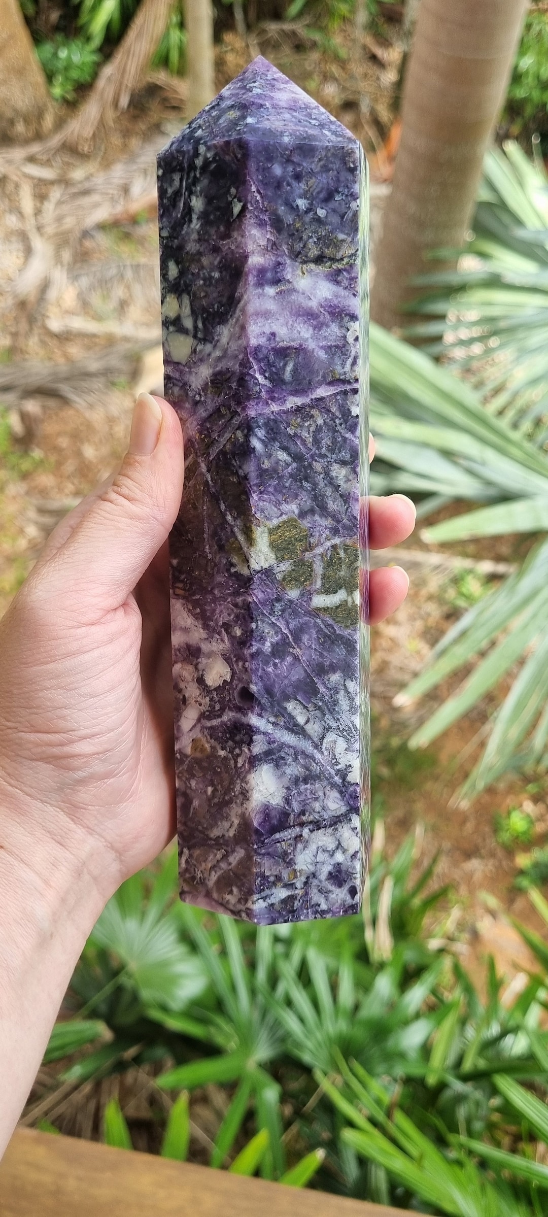 Tiffany Stone Tower ,opalized Fluorite Quartz - Etsy