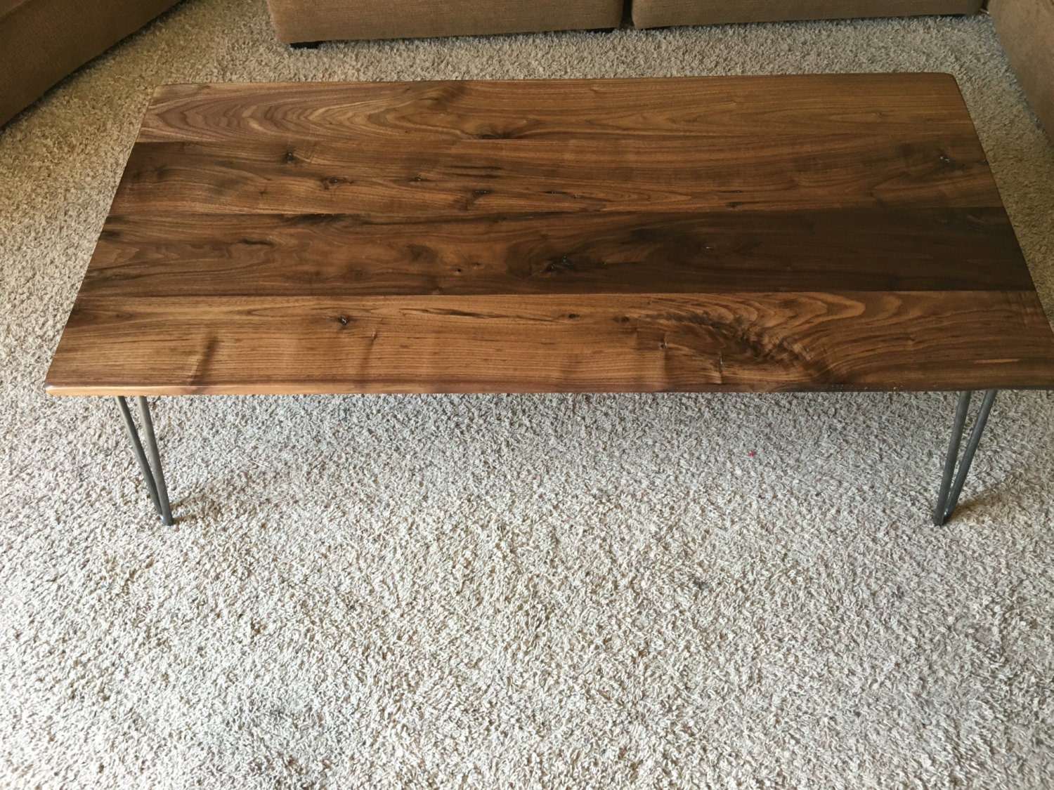 Beautiful Black Walnut Coffee Table - Etsy