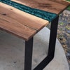 The Grid by Alpine Wood Co, Resin Circuit Board Inspired Coffee Table ...