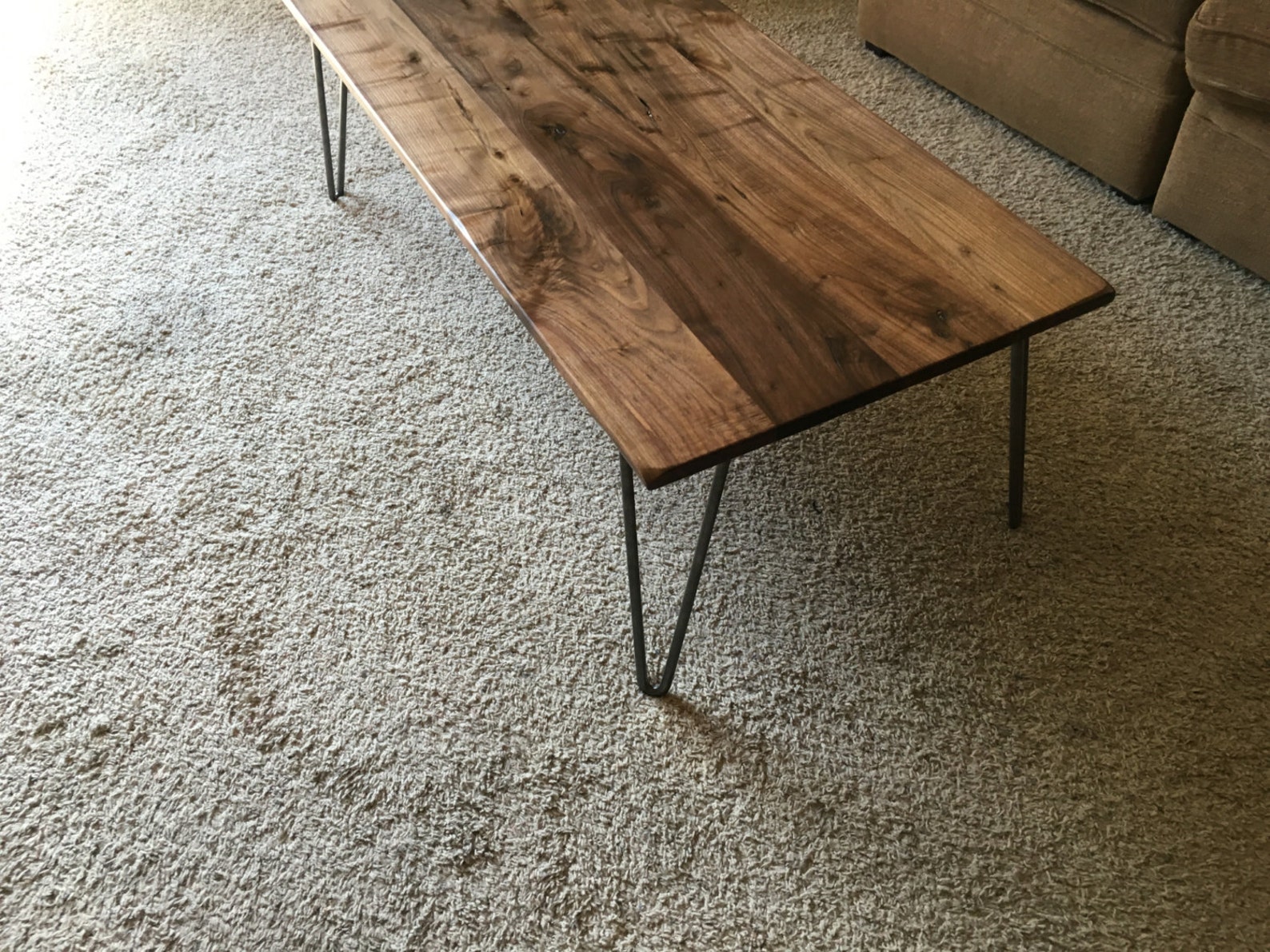 Beautiful Black Walnut Coffee Table - Etsy