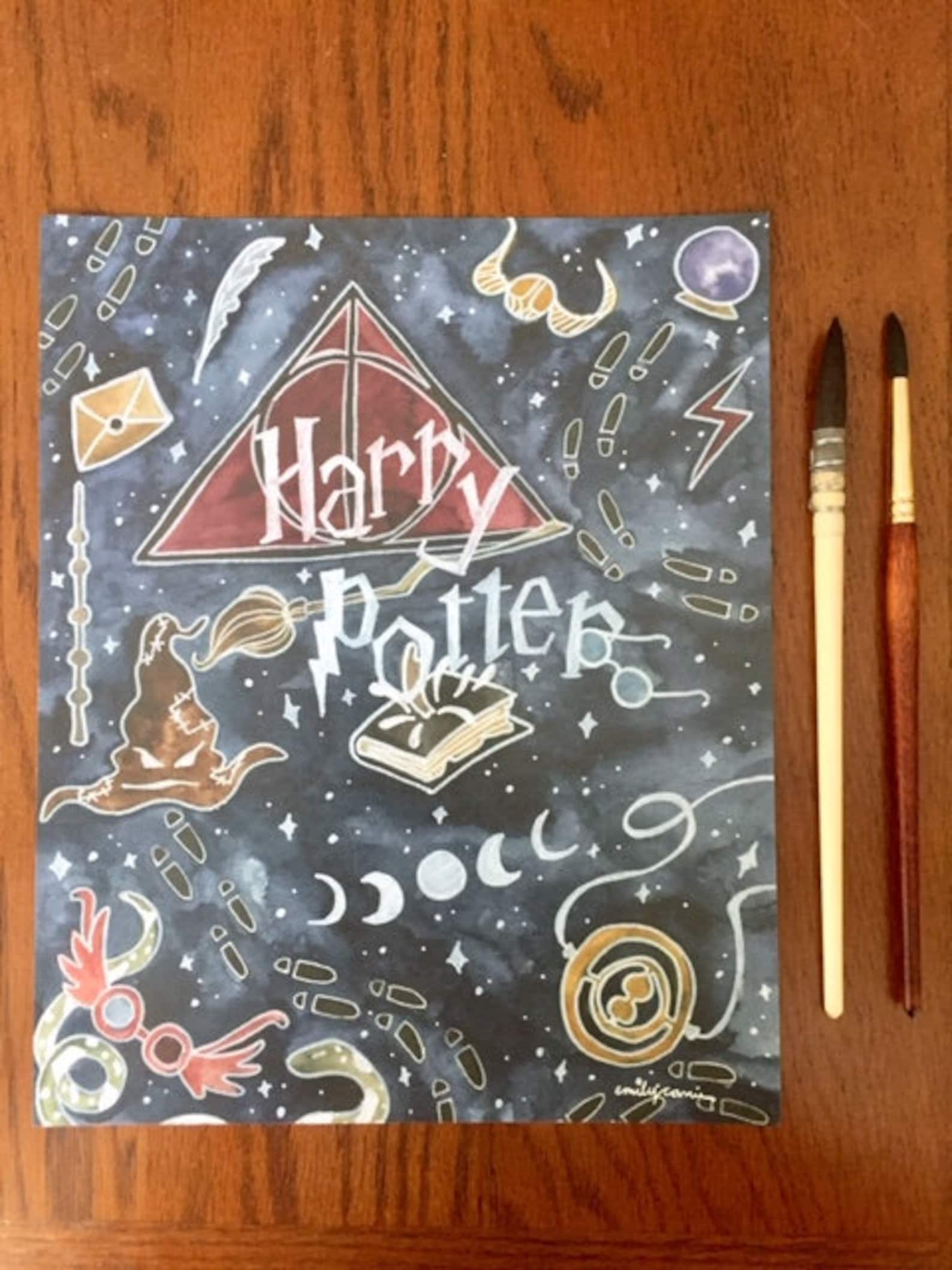 Harry Potter Collage - Etsy