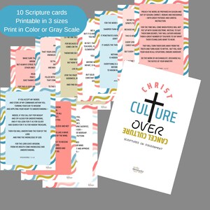 Memory Verse Cards on Wisdom Discernment, Printable Bible Verses ...