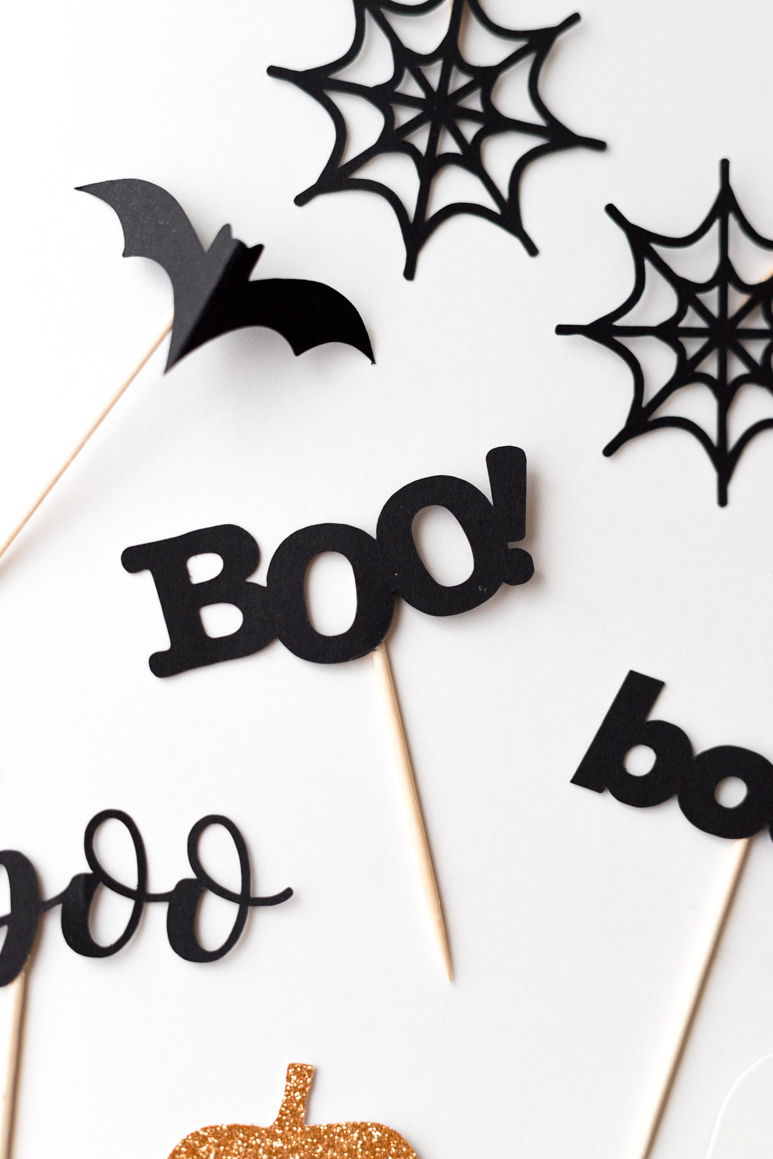 12 Bat Cupcake Toppers Flags Food Labels Favor Party Pick - Etsy