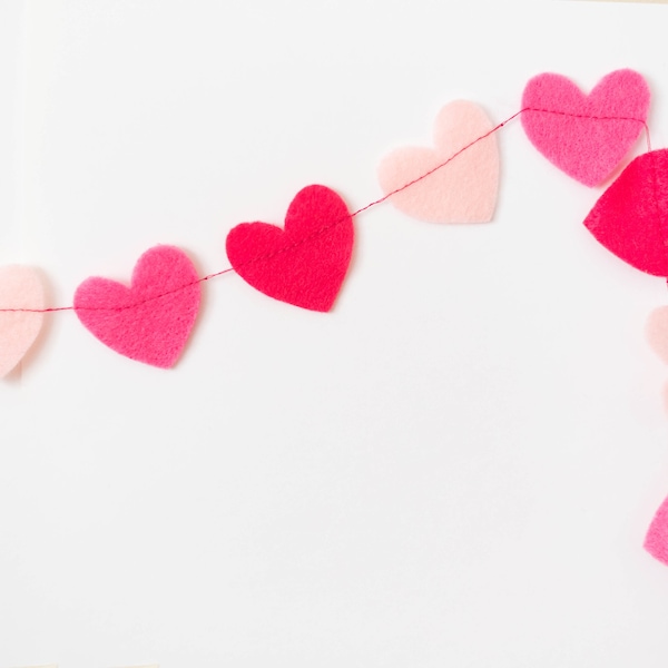 Heart Garland - Etsy