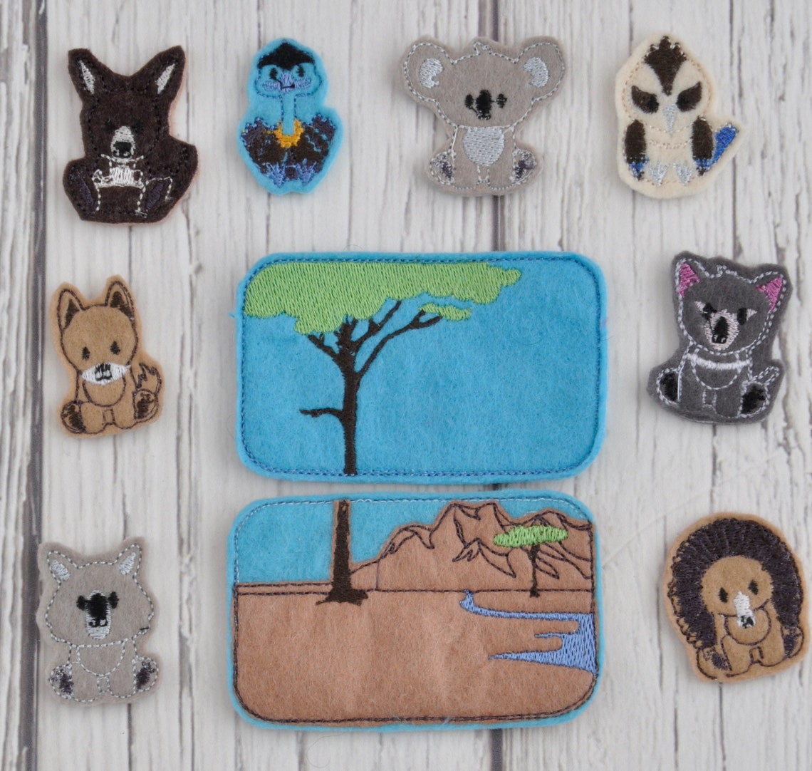 Australian Animal Felties Great Gift for Kids as a Stocking Stuffer ...