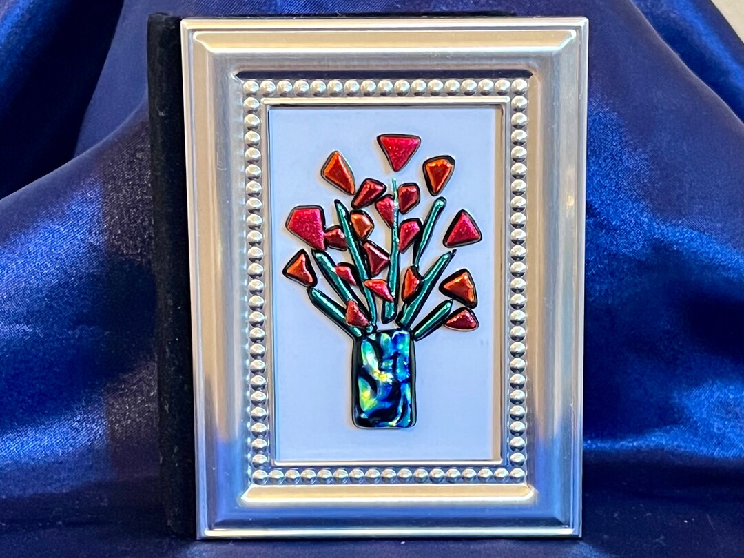 Photo Album, Red Roses Mini Forever Flowers, 3 Inch X 4 Inch Framed ...